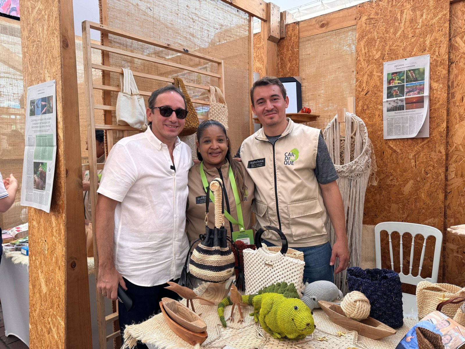 Cardique llevó su experiencia en educación ambiental y negocios verdes a la Semana de la ...